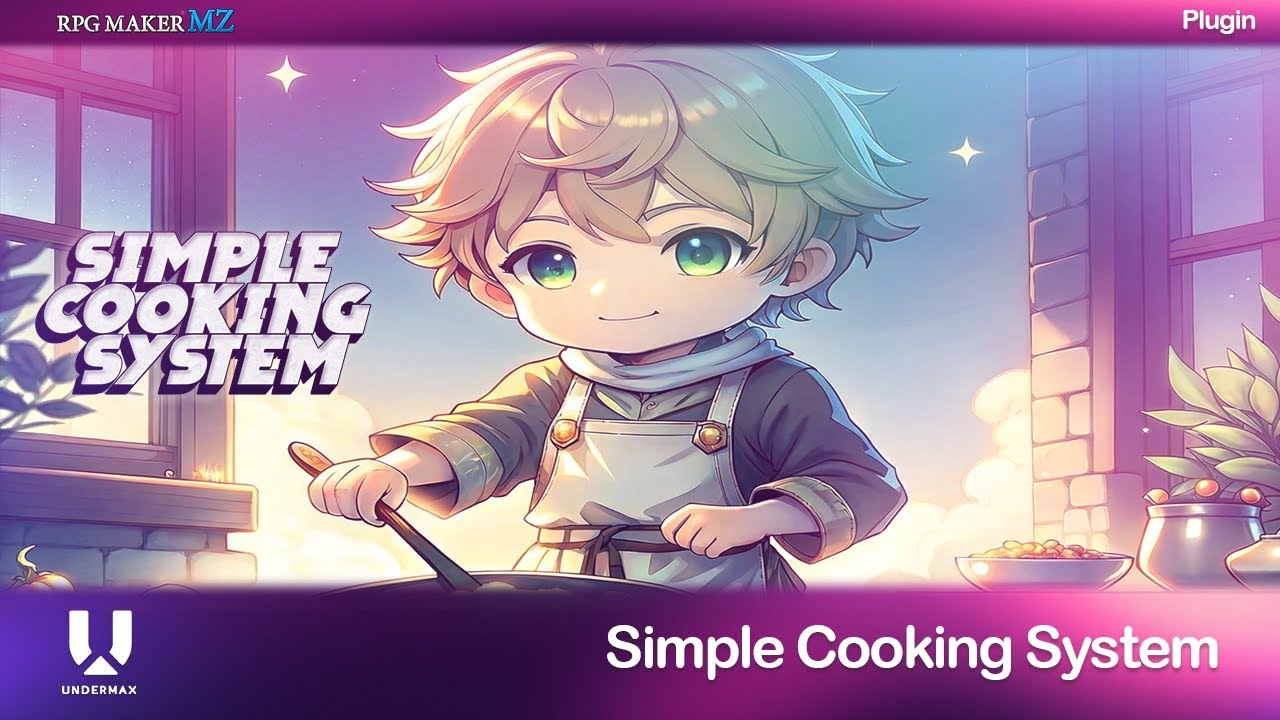 RPG MAKER MZ Plugin: Simple Cooking System