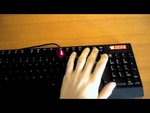 Zowie Celeritas Review: Num Lock, Scroll Lock, Caps Lock, Windows Key Disable