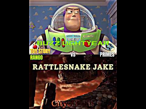 Buzz lightyear vs Rattlesnake Jake #rango #buzzlightyear #vsbattle #whoisstronger #toystory2 #vs