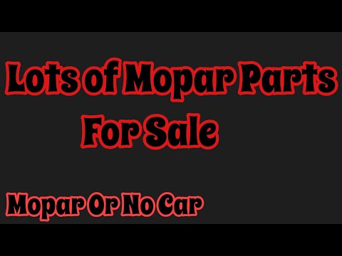 Mopar Parts For Sale. #mopar #forsale