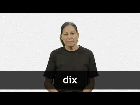English Translation of “DIX” | Collins French-English Dictionary