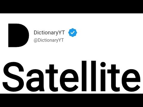 Satellite Meaning in English