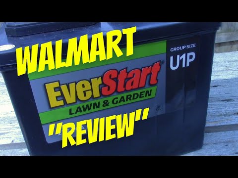 Walmart Everstart Lawn Tractor Battery Review
