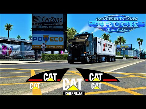 Steam Community :: Video :: ATS 4K★ 1.40: | Caterpillar 3406E Engine ...