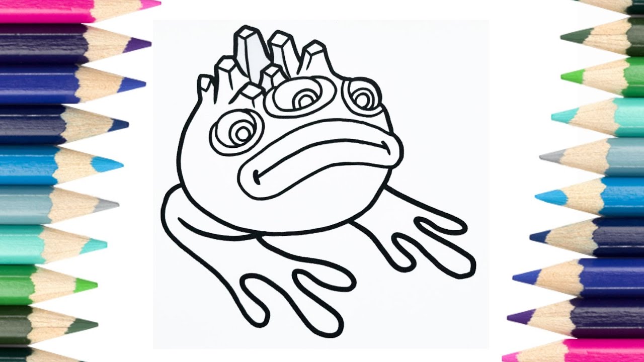 Frog Coloring Page