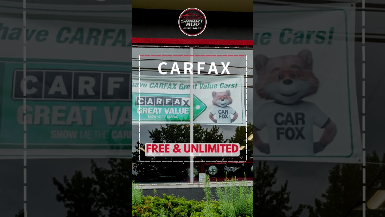 FREE Carfax for Your Shopping at Smart Buy Auto Sales