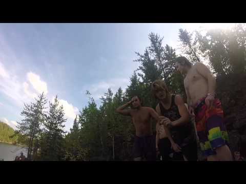 Unreal Cliff Jumping Eveleth, Minnesota