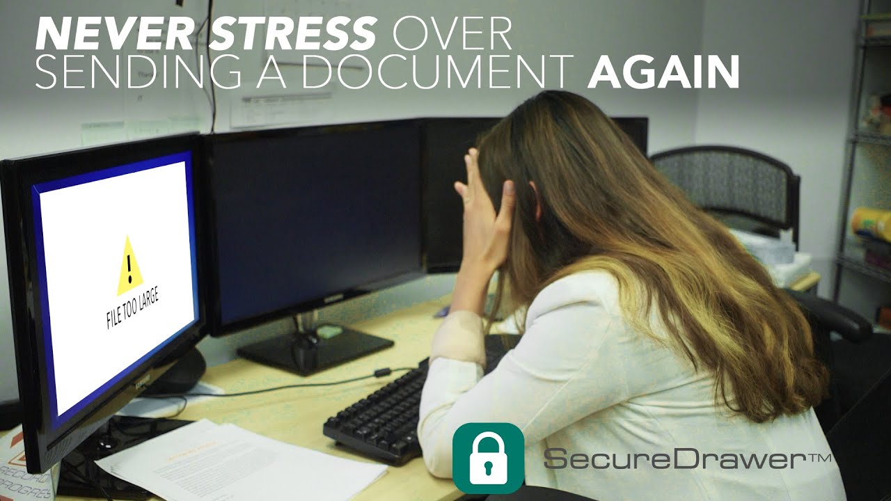 SecureDrawer - Easily and Instantly share any file, no matter the size, anywhere securely.