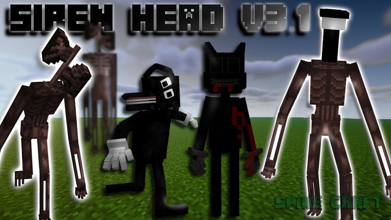 New Siren Head Update: V3.1 in Minecraft