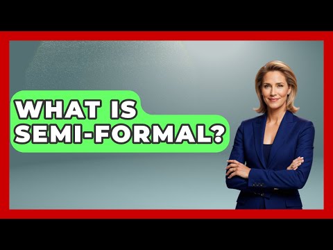 What Is Semi-formal? - The Sharp Dressed Gent