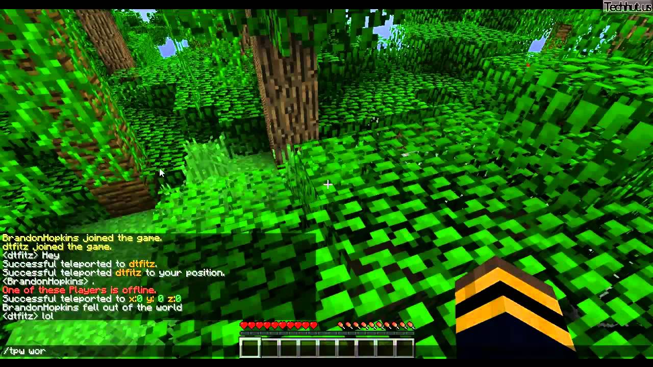 Bukkit Plugin Tutorial: eTeleport - An easy teleportation plugin