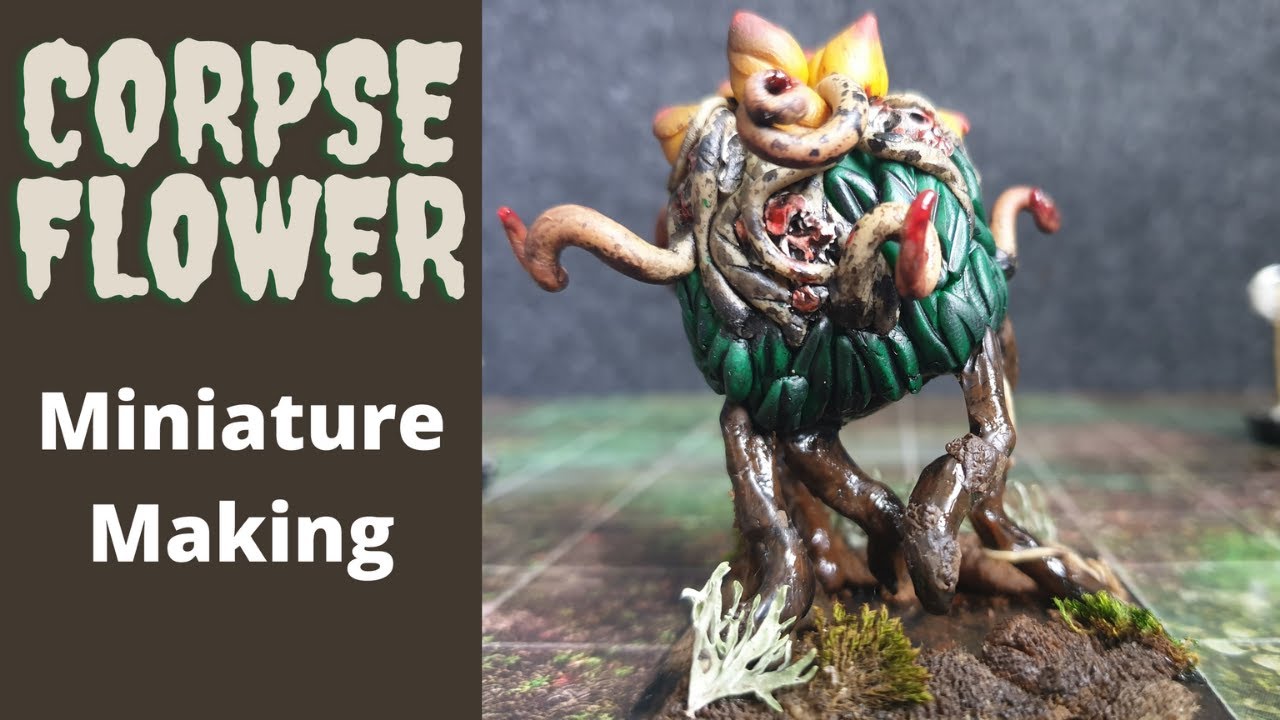 How to Make a CORPSE FLOWER Miniature