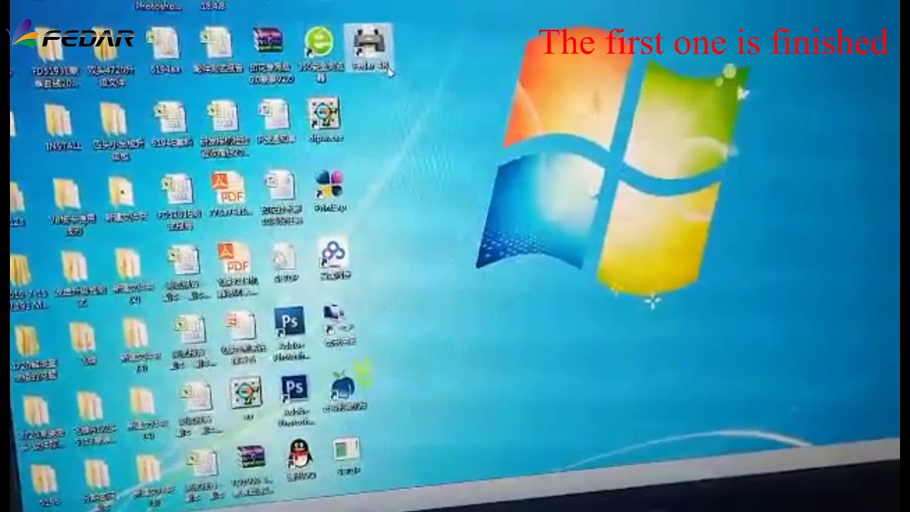How to realize one computer control two printers? Which is only applicable to the Fedar printer