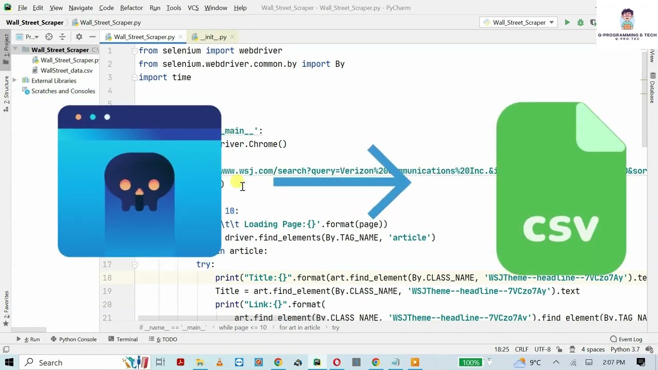 Part 2 - Python Data Science Tutorial: Saving Data to a CSV File with Panda