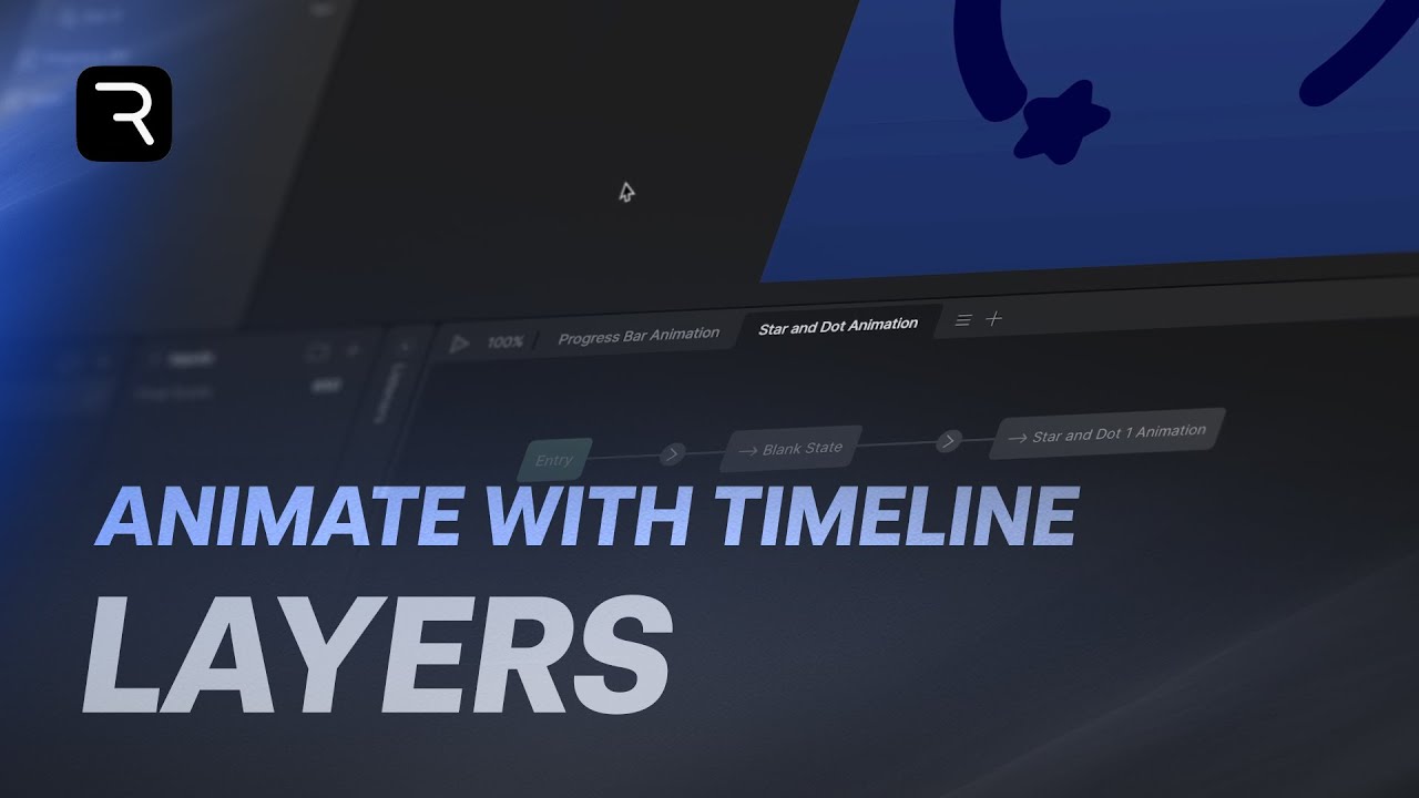 Animate Multiple Timelines using State Machine Layers - Rive Tutorial [Part 6]