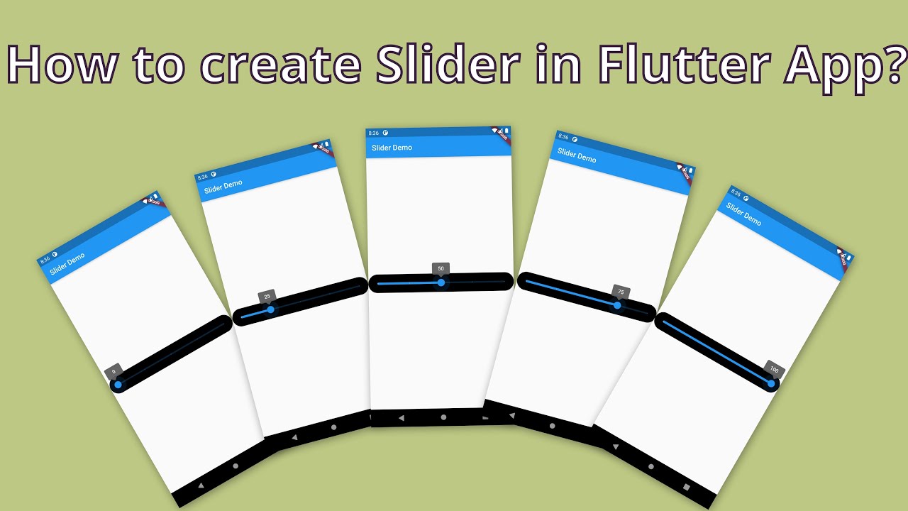 Slider Widget in #Flutter App | #DevKage