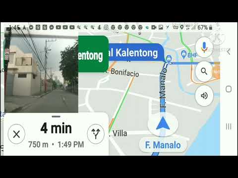 Road Trip in Metro Manila with Google Maps | 1:49 PM November 5, 2020