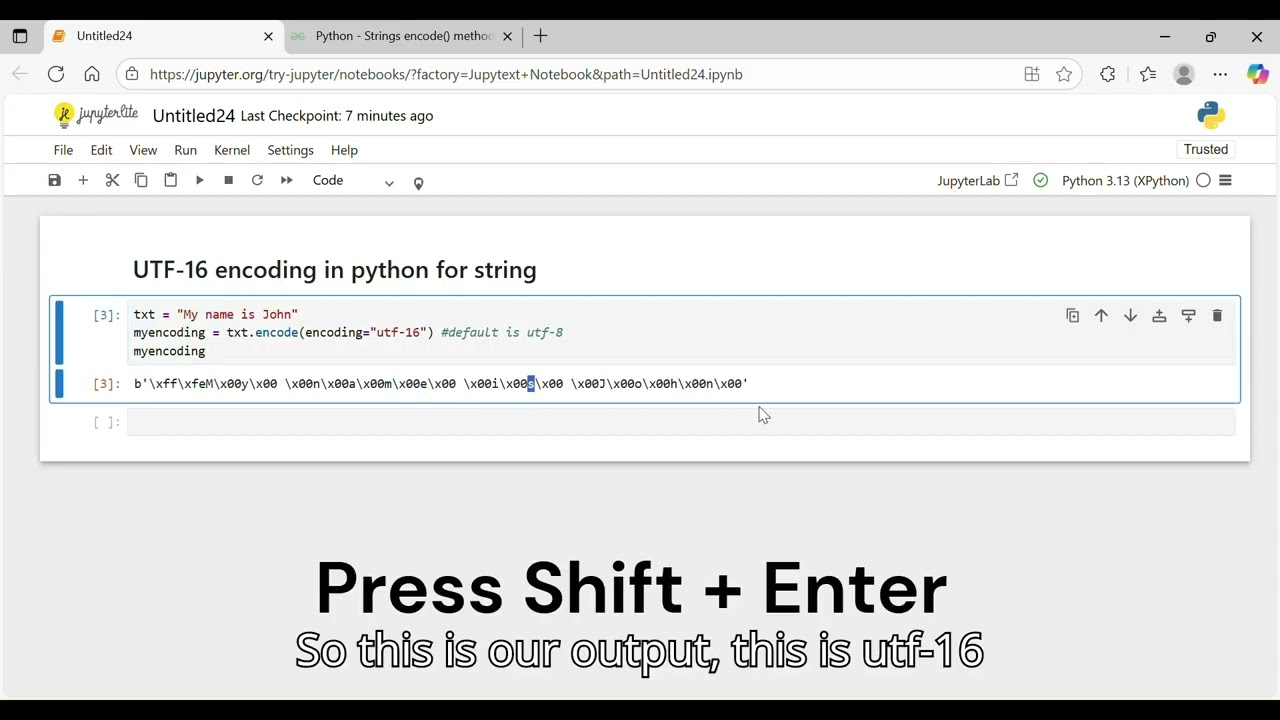 Complete UTF-16 Encoding in Python with Encode() | Beginners Guide (2025 Tutorial)