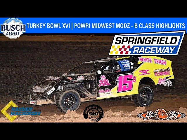 Busch Light Turkey Bowl XVI | POWRI MIDWEST MODZ - B CLASS Highlights