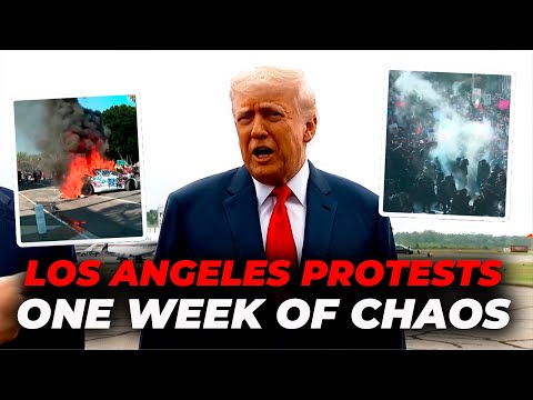 CHAOS IN LOS ANGELES: ONE WEEK after TRUMP'S NATIONAL GUARD deployment ignites unrest