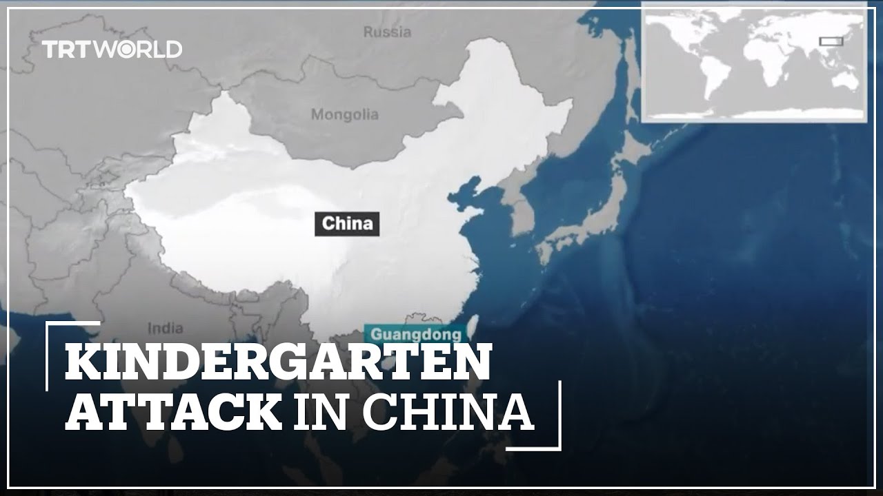 Three kids among six killed in stabbing attack in China's kindergarten