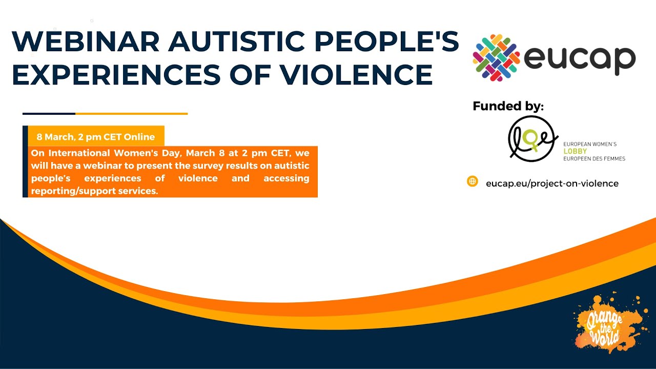EUCAP project on violence against autistic people in Europe - European ...