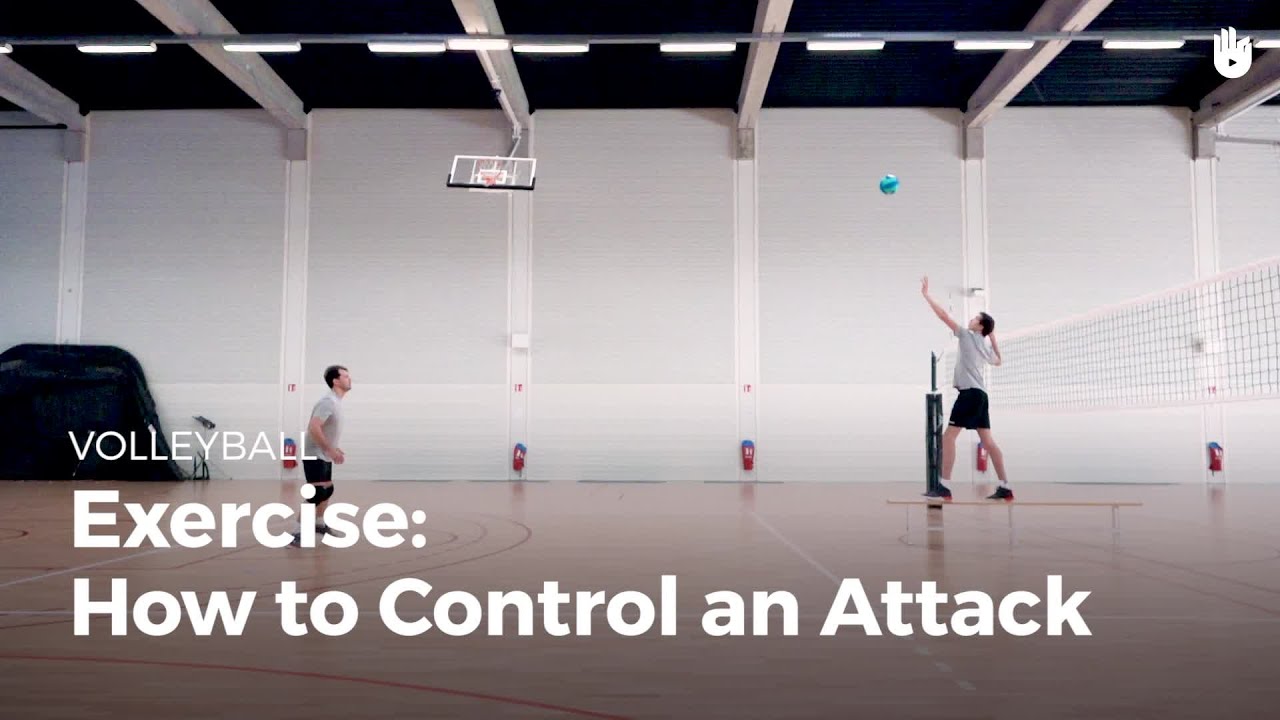 Exercise: how to control an attack. - Learn to Play Volleyball | Sikana