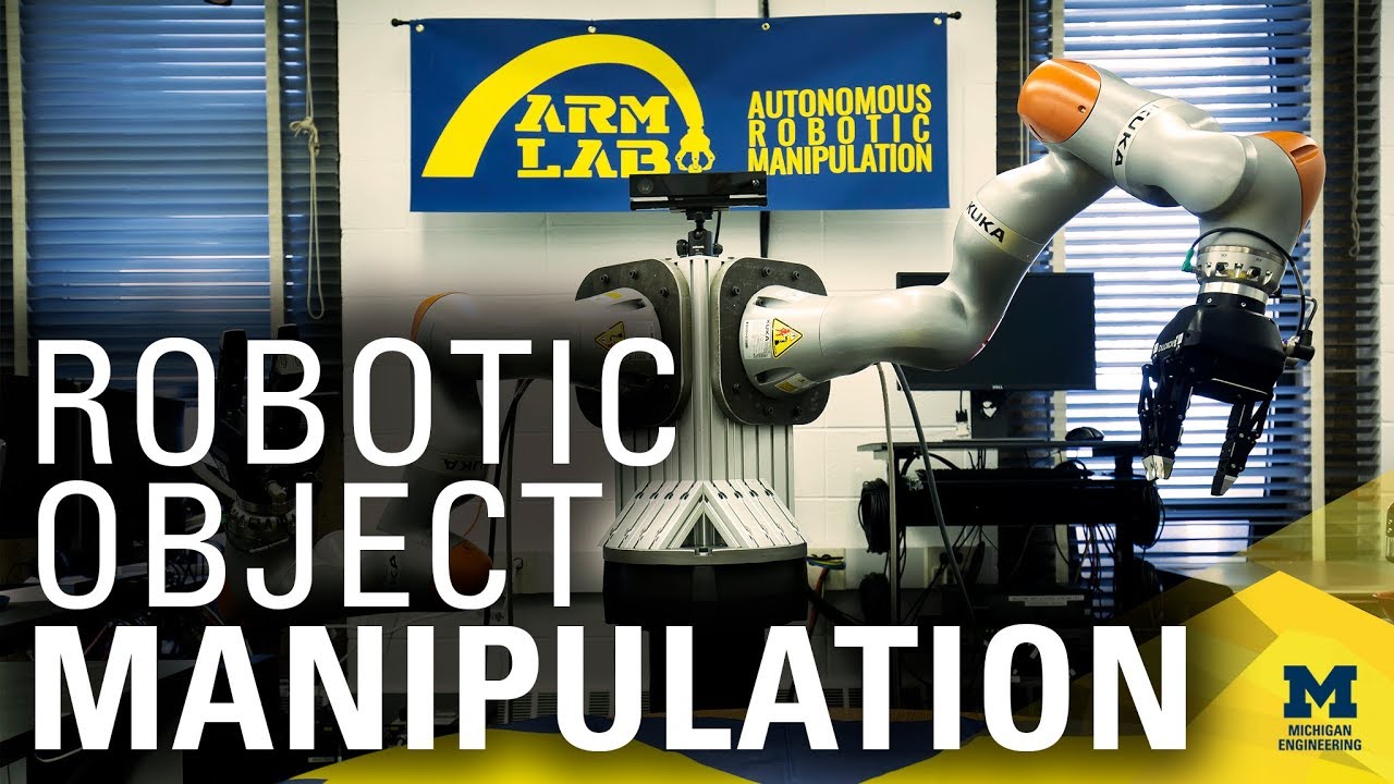 Developing a robotic arm for object manipulation