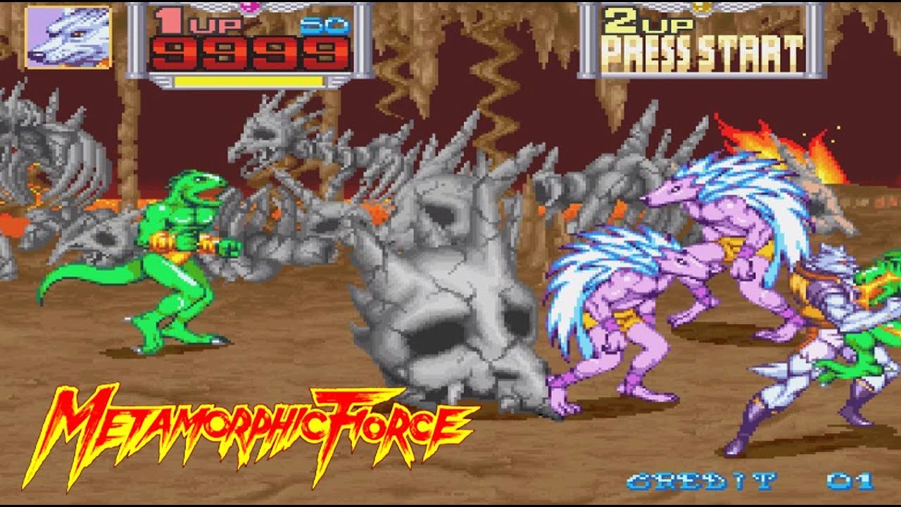 Metamorphic Force Complete Gameplay | MAME Arcade