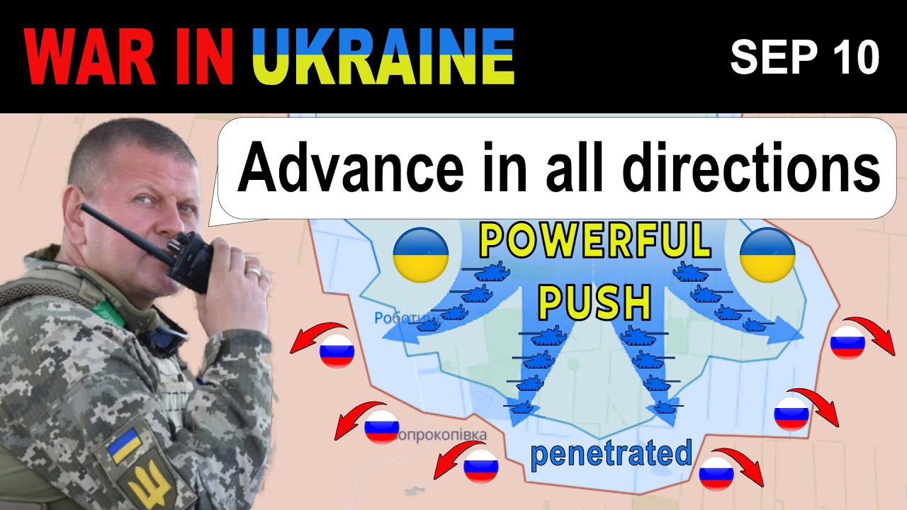 Frontline report: Ukrainians advance toward two villages in Tokmak ...