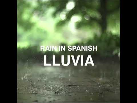 Rain in Spanish #Shorts