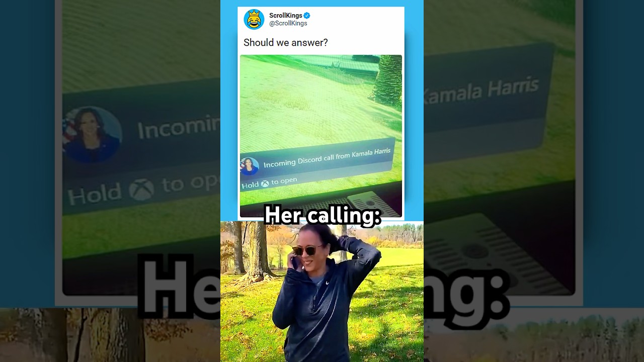 Kamala Harris Discord Call 😂