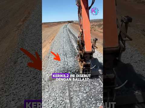 Inilah Fungsi Batu Kerikil di Rel Kereta Api?