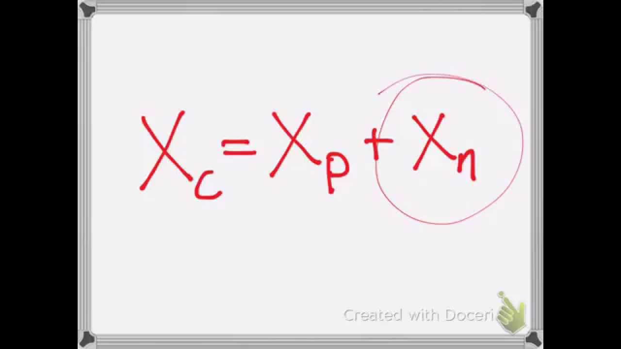 Linear Algebra: Finding the Special Solutions