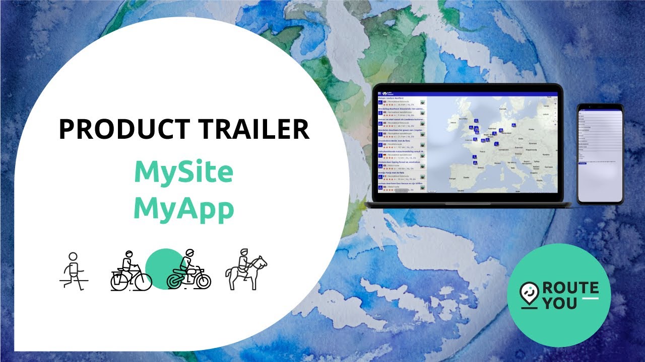 MySite | MyApp: your own website and app with RouteYou