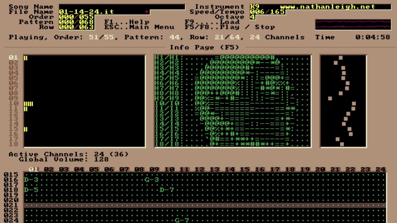 Nathan Leigh - 01-14-24 [Schism Tracker Visualizer]