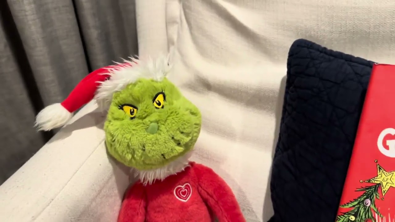 Review: Aurora® Dr. Seuss™ Grinch Santa Stuffed Animal 16