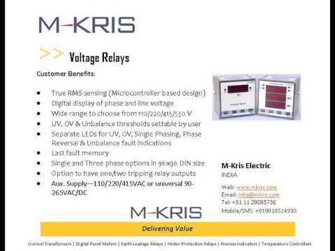 M-Kris Electric - Product Range at a Glance
