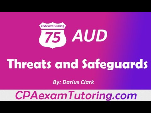 CPA Audit Exam-Ethics-Threats and Safeguards by Darius Clark
