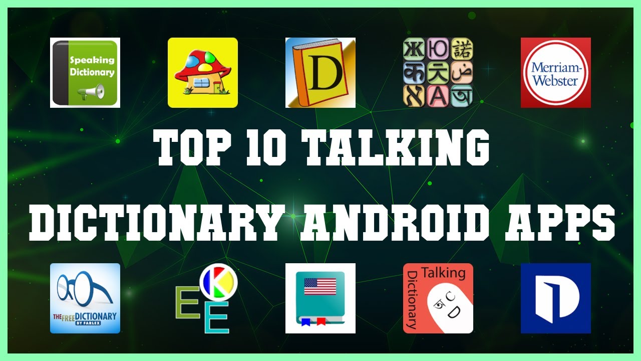 Top 10 Talking Dictionary Android App | Review