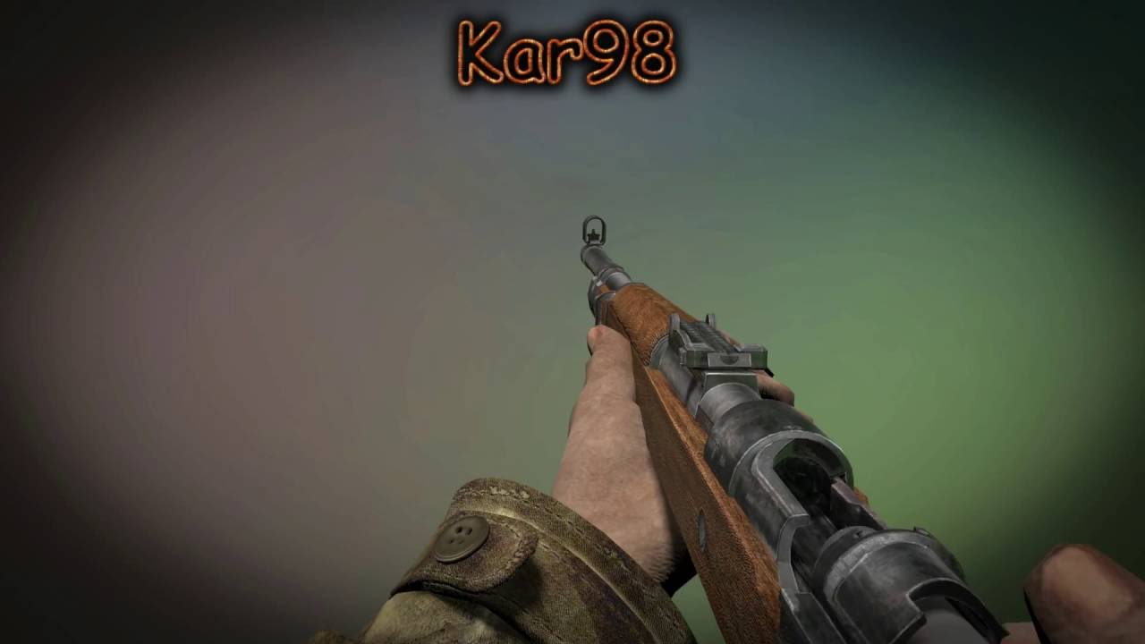 Animated WWII Weapons for Unity3D