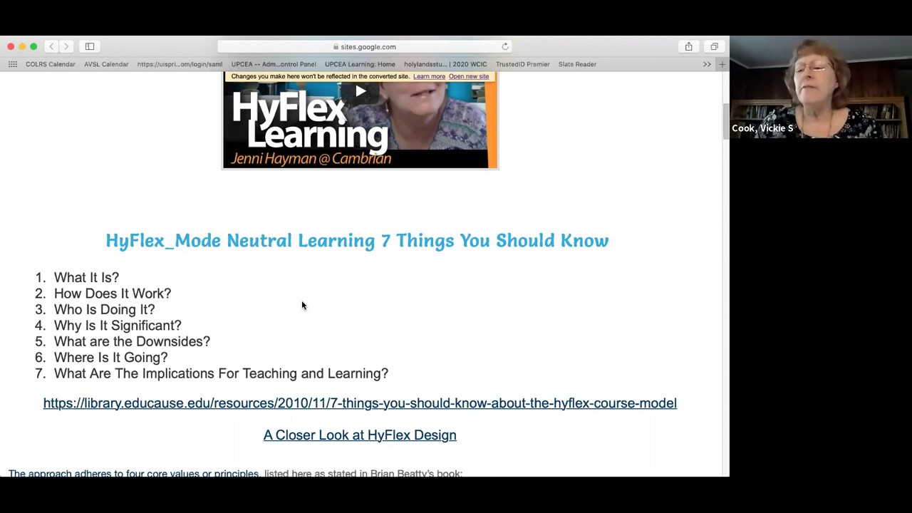 The HyFlex Course Model