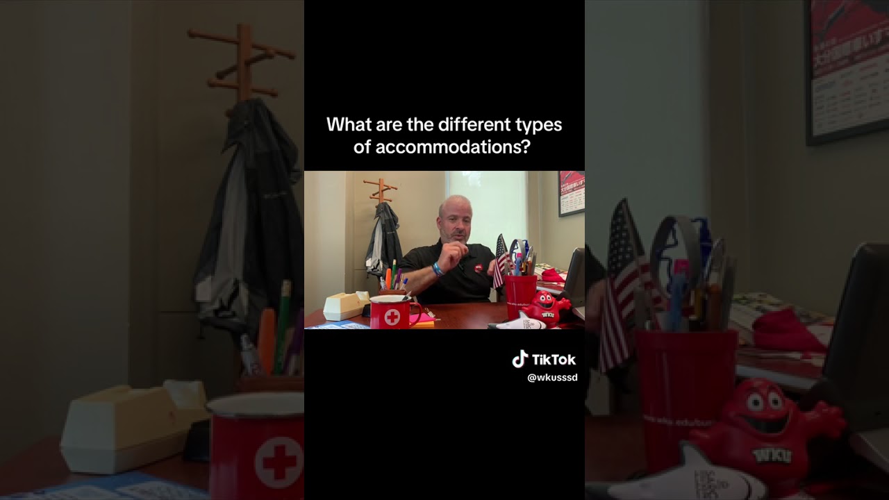 How to Get Accommodations with WKU's Student Accessibility Resource Center