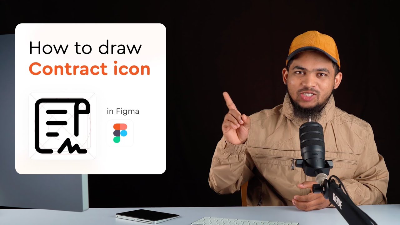 How to Draw a Contract Icon in Figma (Full Process)