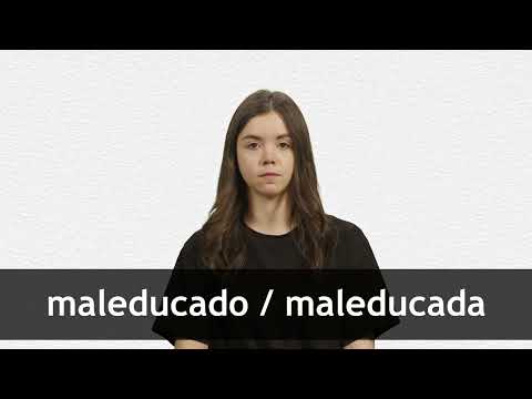 Mal Educado In English