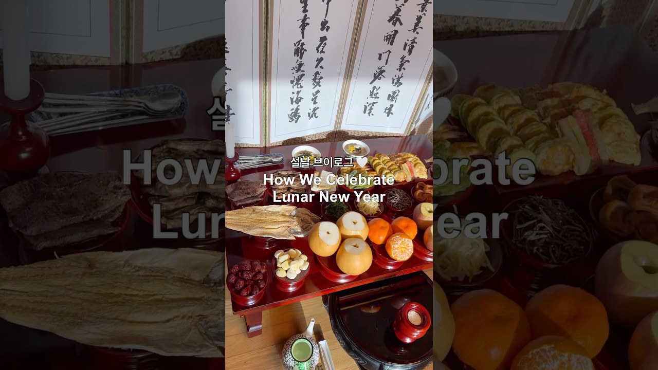 how we celebrate the biggest holiday in korea #seollal 🇰🇷