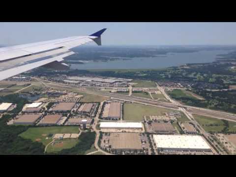 Dallas, Texas - Landing at Dallas/Fort Worth International Airport HD (2016)