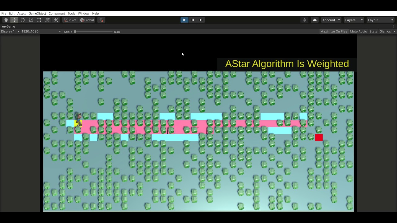 Pathfinding Visualization In Unity