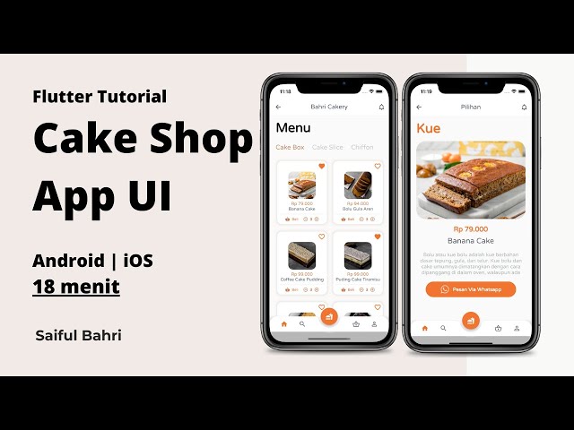 Flutter Tutorial Toko Roti Cake Shop App Online Flutter Tutorial Toko Roti Cake Shop App Online