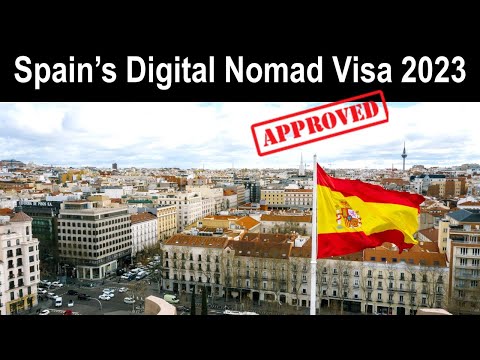 The new Spanish digital nomad visa is now approved | All you need to know | Spain 2023 | 4k